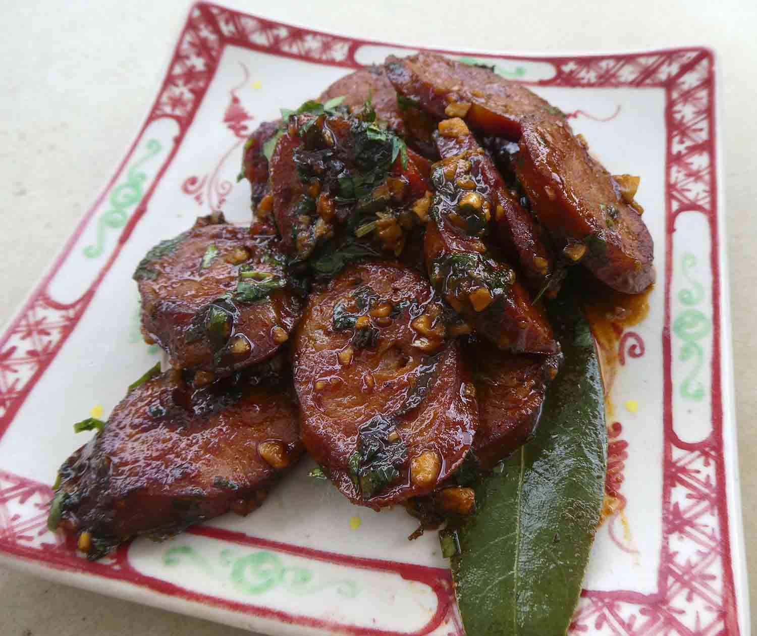 Chorizo & Wine - The Captain & The Cook