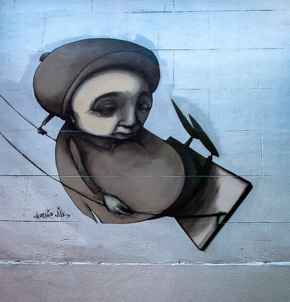 Hobart's Sensational Urban Art - The Captain & The Cook